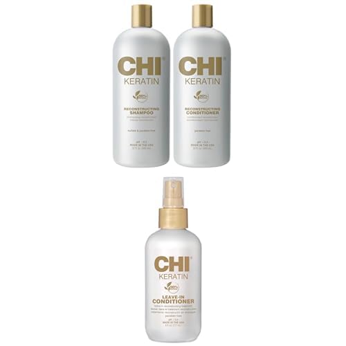 Amazon.com : Bundle of CHI Moisturize It Duo Keratin Shampoo ...