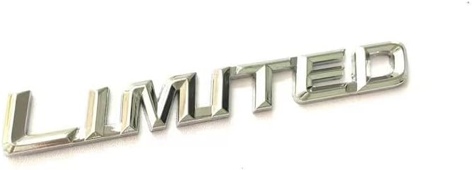 Amazon.com: LIMITED 3D dimensional metal logo badge sticker adhesive ...