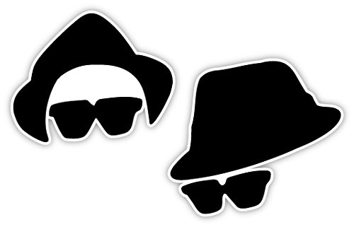 Amazon.com - Blues Brothers sticker decal 6" x 3"