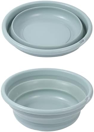 Mockery Collapsible Washing Up Bowl Folding Hand Wash Basin Portable ...