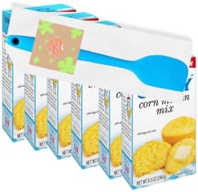 Amazon.com: Cornbread Corn Muffin Mix, 8.5 oz, Pack of 6 Corn Bread ...