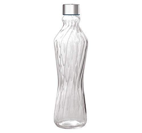 PremiumPurchase Verve Glass Bottle, 1 Litre, Transparent Water Bottles ...