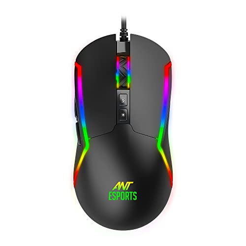 (Renewed) Ant Esports GM330 RGB Optical Wired Gaming Mouse - Black ...