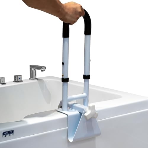 Padded Bathtub Grab Rails for Bathroom, Bathtub Grab Bars for Elderly ...