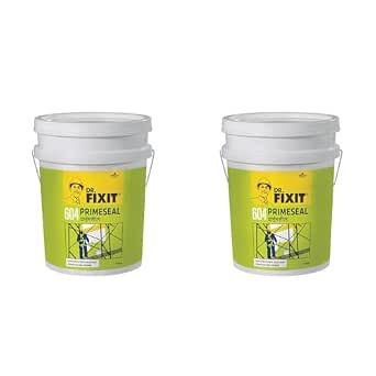 Dr. Fixit 604 Primeseal External Wall Waterproofing Coat, White Matte ...