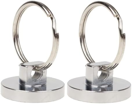 Amazon.com: Strong Magnetic Keychain Magnet Clip Key Ring Magnetic Key ...