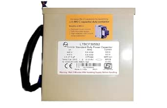 L&K 5 kVAr Standard Duty Power Capacitor 440V, 3 Phase, 50Hz – Power Factor Correction for ...