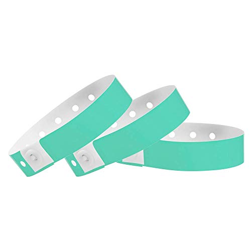 Snapklik.com : Aqua - Plastic Wristbands - 500 Ct
