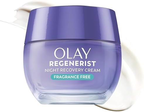 Amazon.com: Olay Night Cream for Face, Anti-Aging Face Moisturizer for ...