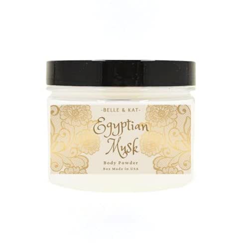 Amazon.com: Egyptian Musk Scented Body Powder for Men & Women, Perfume ...