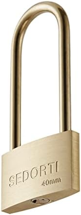 Master Lock Silver Outdoor Laminated Padlock with Keys, Extra Long ...