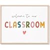 Amazon.com: Welcome To Our Classroom Print, Boho Classroom Decor ...