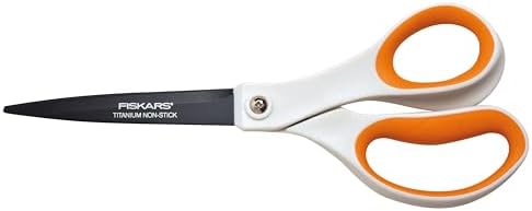 Fiskars Razor Edge Tijeras multiuso, Longitud: 24 cm, Acero inoxidable ...