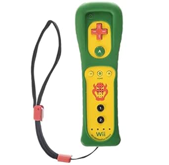 Amazon.com: Nintendo Wii Motion Plus Remote - Bowser Yellow (Renewed ...