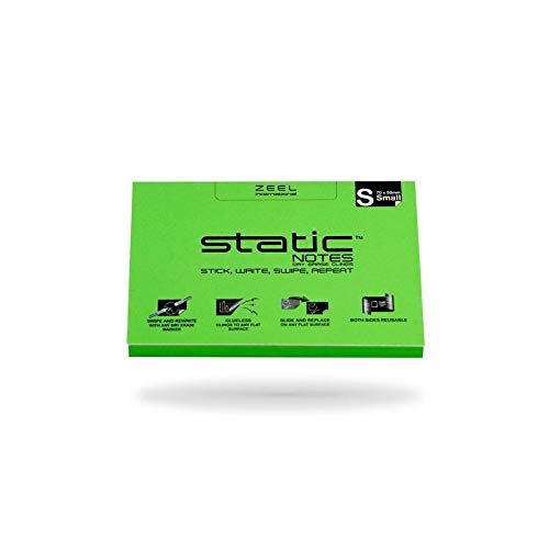 Static Dry Erase Clings| Both Sides Reusable Glueless Sticky Notes with ...