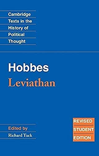 Hobbes: Leviathan: Revised student edition (Cambridge Texts in the ...