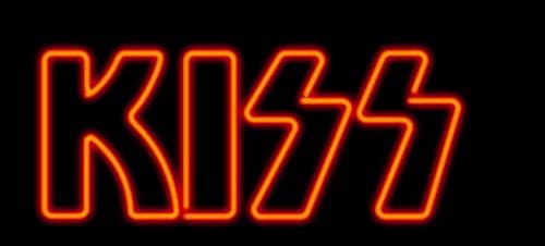 Amazon.com : Queen Sense 14" Kiss Love Neon Sign Acrylic Handmade Man ...