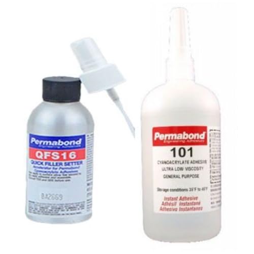 Permabond 101 Instant Adhesive-Thin Wicking, Great for Plastic & Rubber 16Ounce Bottle ...