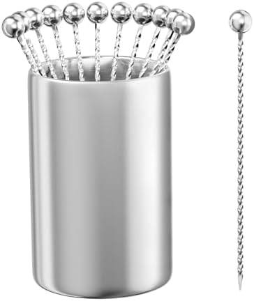 Amazon.com | Cocktail Picks, AIMEIKI 30 Pcs Stainless Steel Cocktail ...