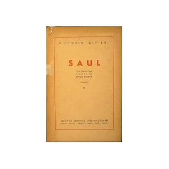 Amazon.fr - Saul - Alfieri Vittorio - Livres