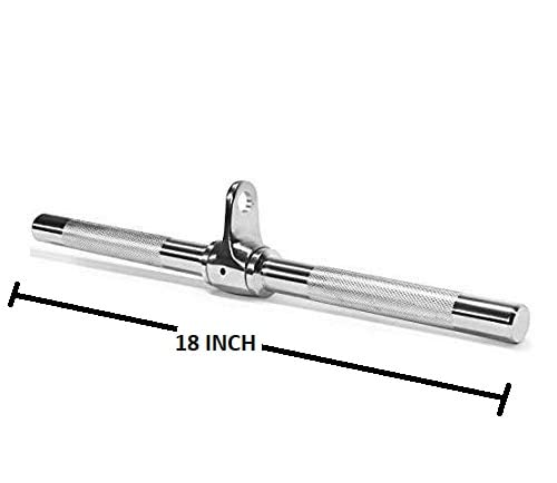 Gym Road Handle Tricep Press Down Bar (Solid bar), Triceps Bar, Solid ...