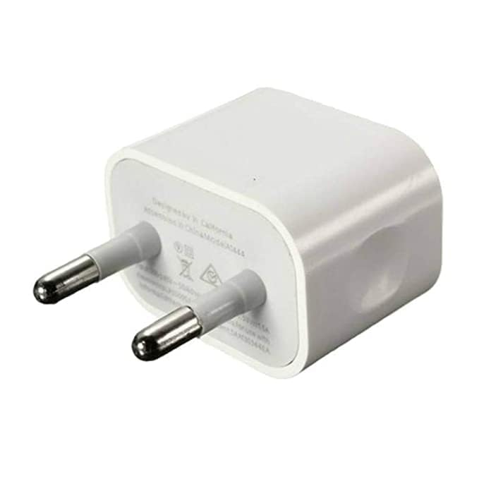 Original 5Watt Charger Adapter Compatible for iPhone 5/5S/6/6S/6Plus/7 ...
