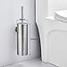 Auralum Brosse de Toilette Acier Inoxydable Brosse WC Mural avec Support de Brosse ...