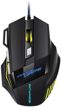 Arctic Fox Wired USB Gaming Mouse with Breathing Lights and DPI Upto ...