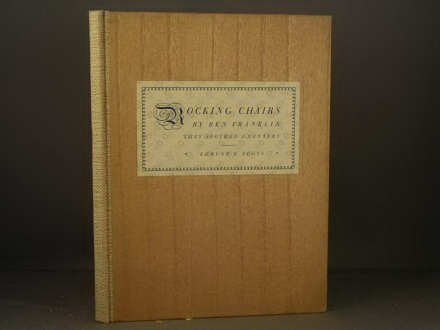 Rocking chairs by Ben Franklin: They Soothed a Century: Unknown Author ...