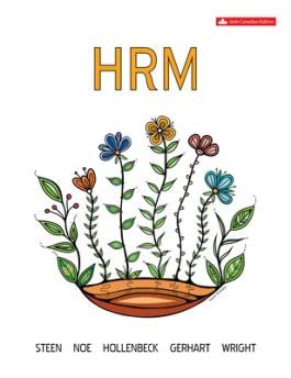 Human Resource Management 6th Edition: Sandra Steen, Raymond Andrew Noe ...