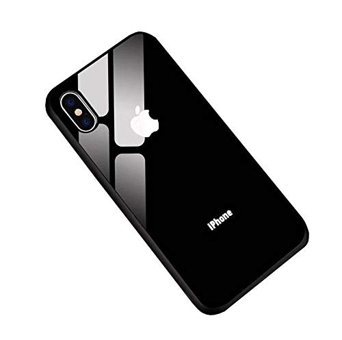 Best Luxury Design Mirror Back Tempered Glass Case for Apple iPhone Xs ...