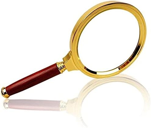 Levin 60MM Handheld Magnifier, Reading Magnifier Loupe Glasses 10X with ...