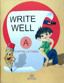 Amazon.in: Buy Write Well Book A Capital Letters (Stamped) by Som Sudha ...