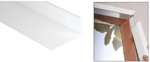 Amazon.com: CRL White TrimQuick 3" x 1-1/2" Vinyl "L" Trim - 12 ft Long ...