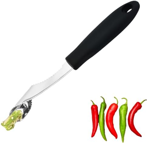 Amazon.com: ESRE Stainless Steel Pepper Core Remover, Jalapeno Pepper ...
