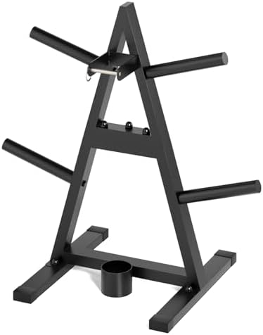 A-Frame Weight Plate Tree for 1" Olympic Plates - Holds 300 lbs ...