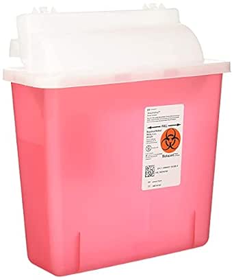 8507SA- Container Sharpstar in-Room Mailbox Lid Red 5qt Ea by, Kendall ...