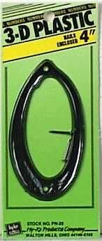 Amazon.com: 4 Plastic Script Style Numbers