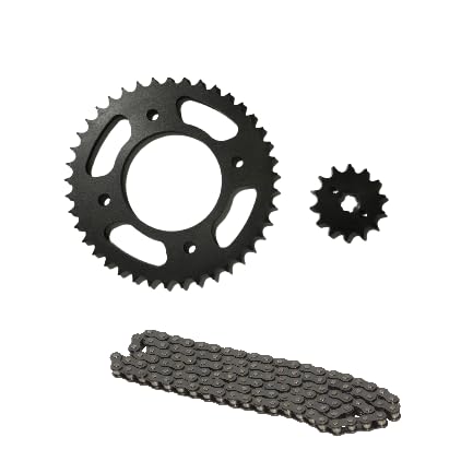 Digital Craft Bike Chain Sprocket Set Compatible for Hero Passsion X ...