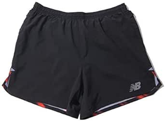 Amazon.co.jp: ニューバランス Newbalance HANZO RACE 5インチショートパンツ(インナーつき)/MS01203 ...
