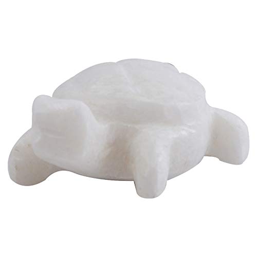 Buy White Marble Home Decorative, Good Luck Tortoise/Turtles - White ...