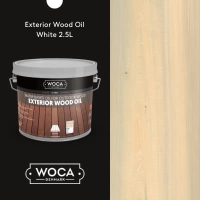 WOCA Denmark - Exterior Wood Oil [2.5L] Water Based Penetrating Stain ...