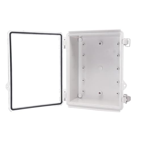 Waterproof Electrical Box with Mounting Plate and Accessories, 8.7x6.7x4.3