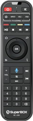 Amazon.com: Super Box Remote Control RC-200, Original Superbox ...