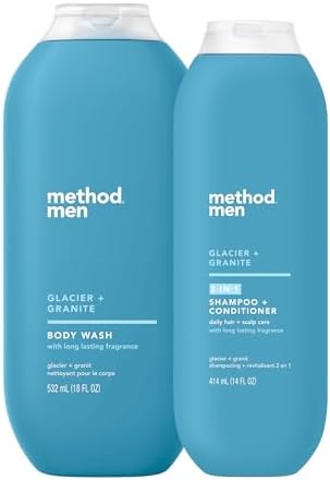 Amazon.com: Method 2-in-1 Shampoo and Conditioner (18oz) and Body Wash ...