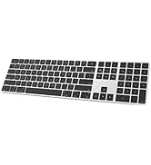 Amazon.com: Bluetooth Slim Keyboard for Mac, Aluminum Rechargeable ...