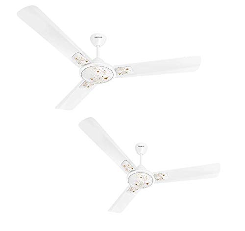Buy HAVELLS ANTILIA CEILING FAN 1200 mm Pearl White Copper(PACK OF 2 ...