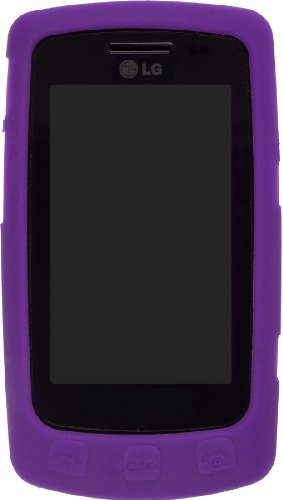 Wireless Solutions Gel Casefor LG UX700 - Purple : Amazon.in: Electronics