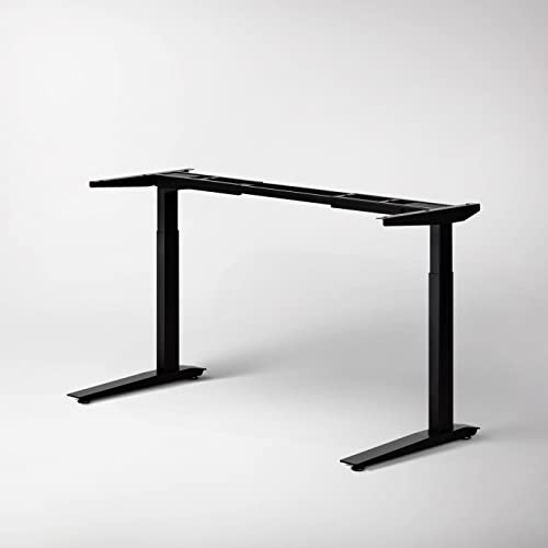 Jarvis Fully Standing Desk Frame Only - Supports Tops from 44" to 82 ...