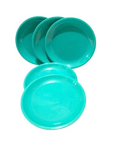 Buy Coolkart Quarter Plates Set of 12 - Size 7.5 Inch, Non Breakable ...